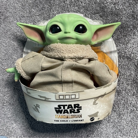 Star Wars | Toys | Star Wars Mandalorian The Child 1 Plush Baby Yoda Doll By Mattel New | Poshmark
